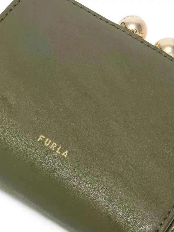 Furla S Dots Compact Clasp Wallet