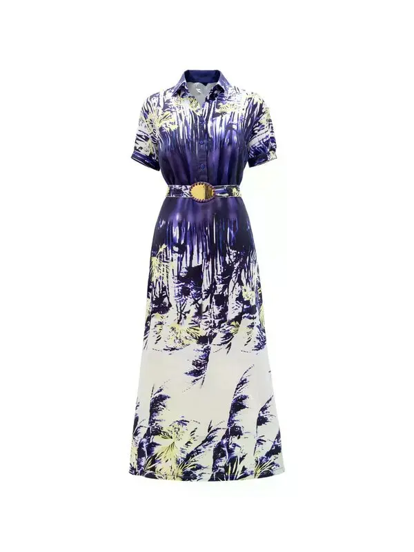 Silvia Tcherassi Lee Floral Print Midi Dress