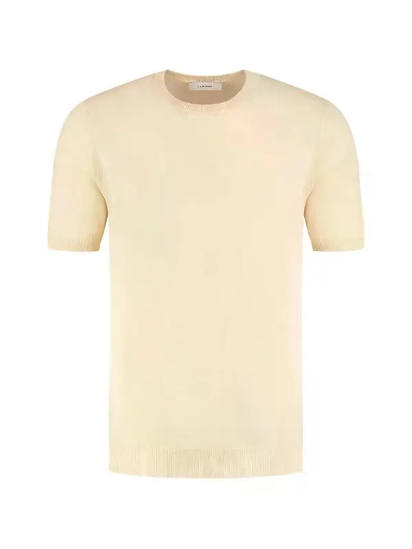 LARDINI Short-sleeve Crew-neck Sweater