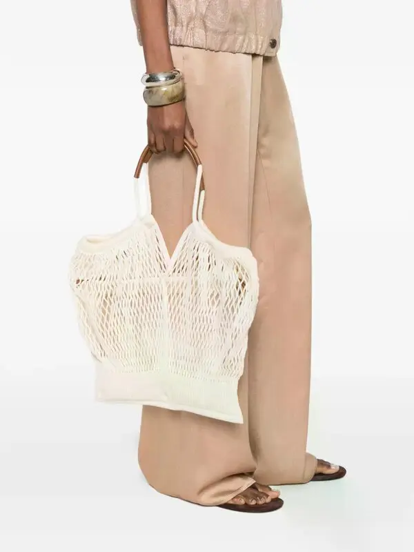 Hereu Calella Filt Tote Bag - Neutrals