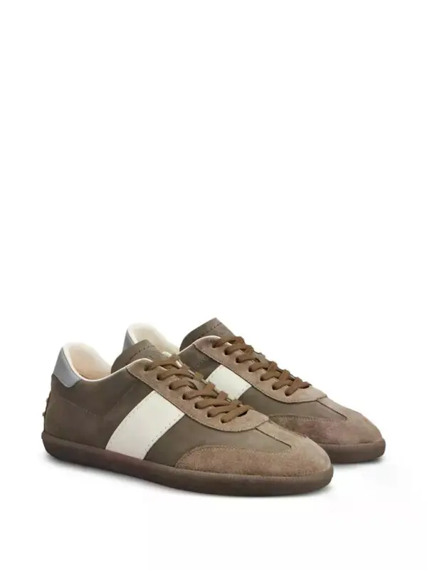 TOD'S Suede Panelled Sneakers