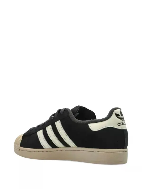 Adidas Superstar Ii Striped Sneakers - Black