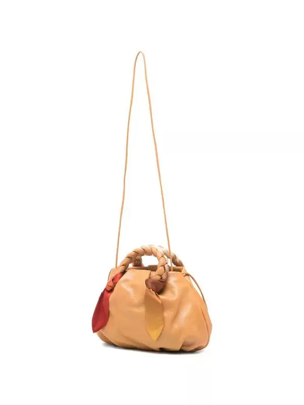 Hereu Bombon Foulard Braided-handle Tote Bag