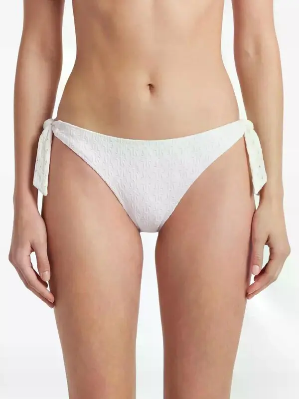TWINSET Broderie Anglaise Bikini Thong - White