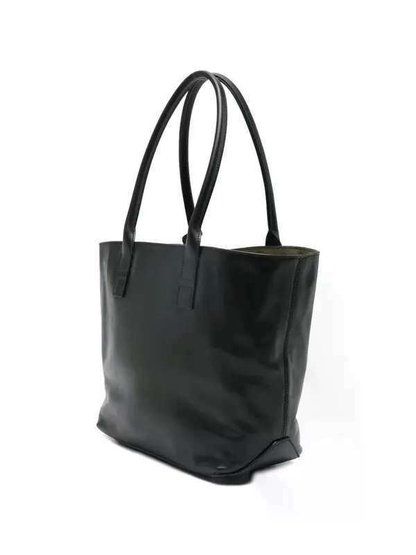 Hogan Address Embossed Tote Bag - Black