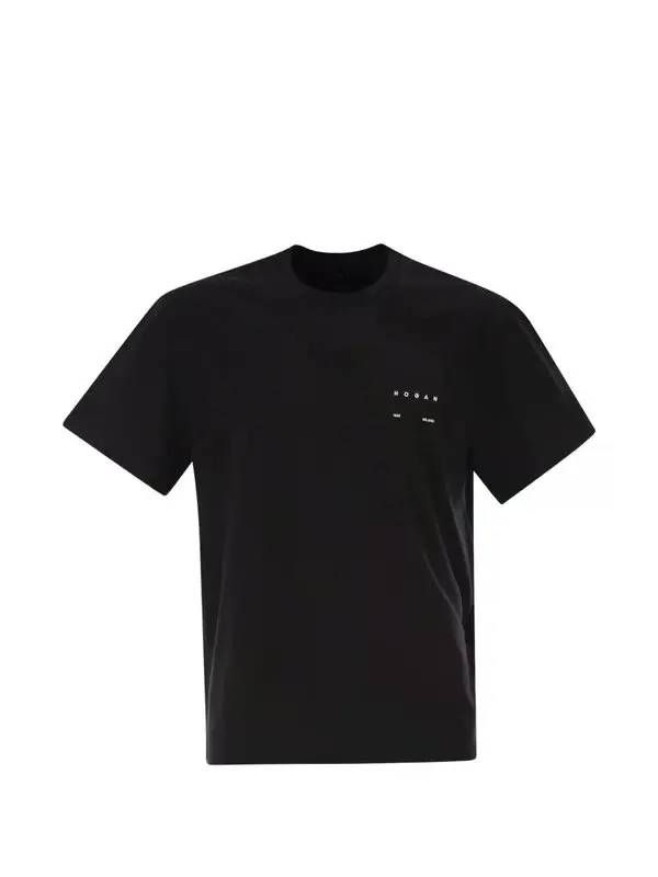 Hogan Round-neck Logo T-shirt