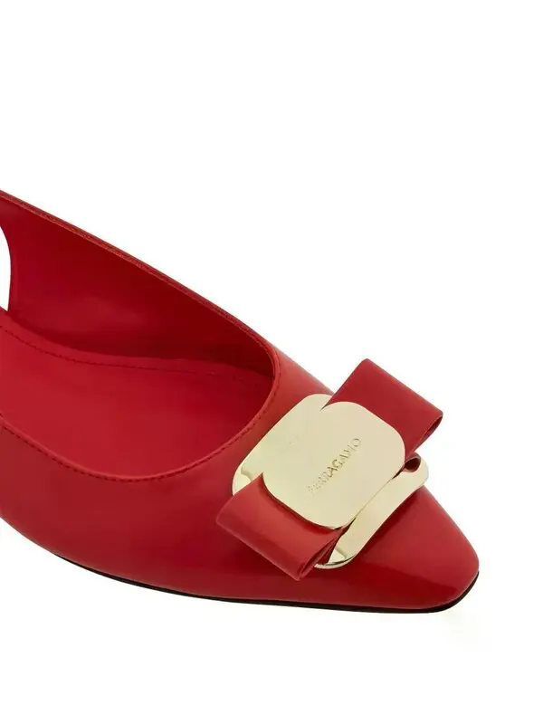 FERRAGAMO Bow Slingback Ballerinas
