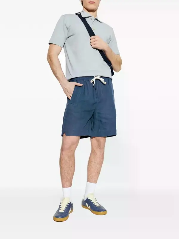Eleventy Buttoned Polo Shirt - Grey