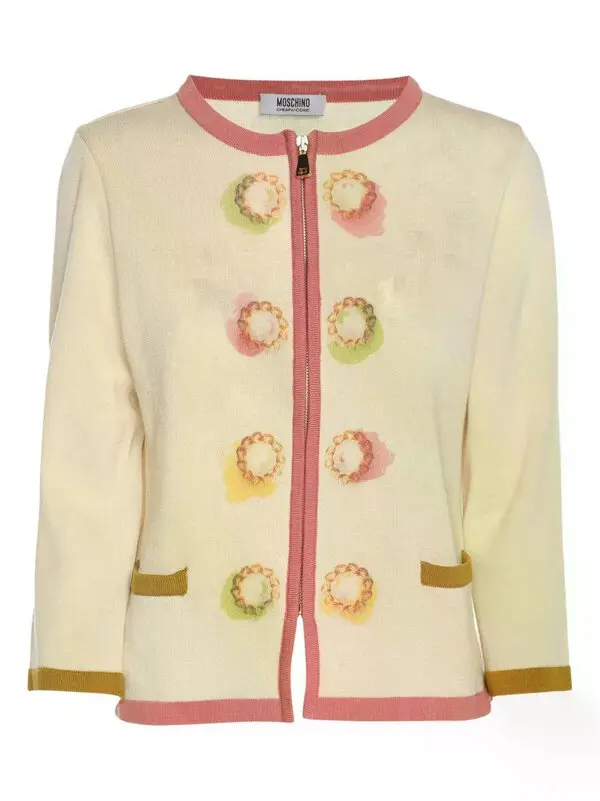 Moschino Cheap And Chic Cardigan - Neutrals