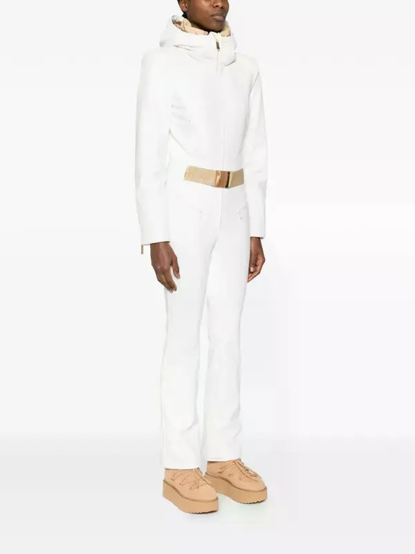 Goldbergh Vita Belted Ski Suit - White