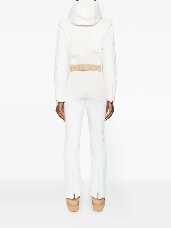 Goldbergh Vita Belted Ski Suit - White