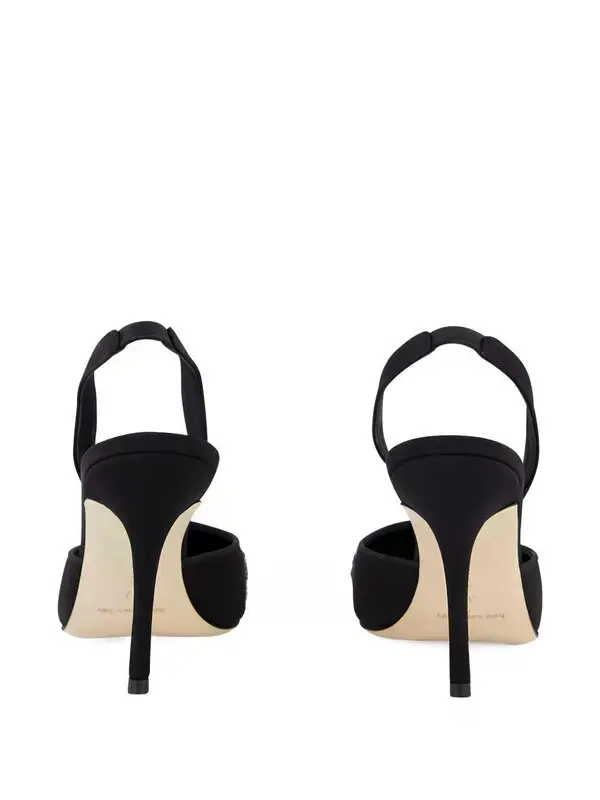 Manolo Blahnik Crystal-embellished Stiletto Pumps