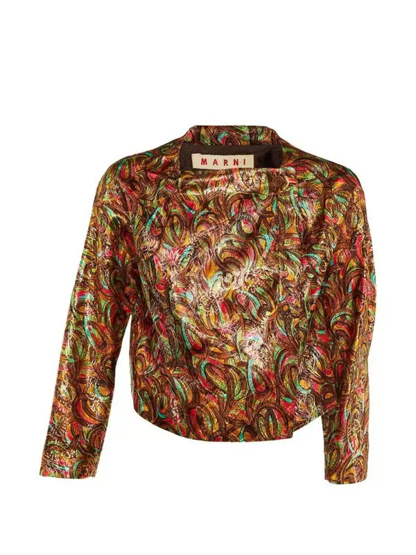 Marni Abstract-jacquard Jacket