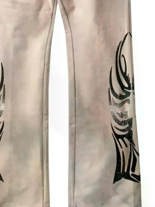 WHO DECIDES WAR BY EV BRAVADO Winged Graphic Sweatpants