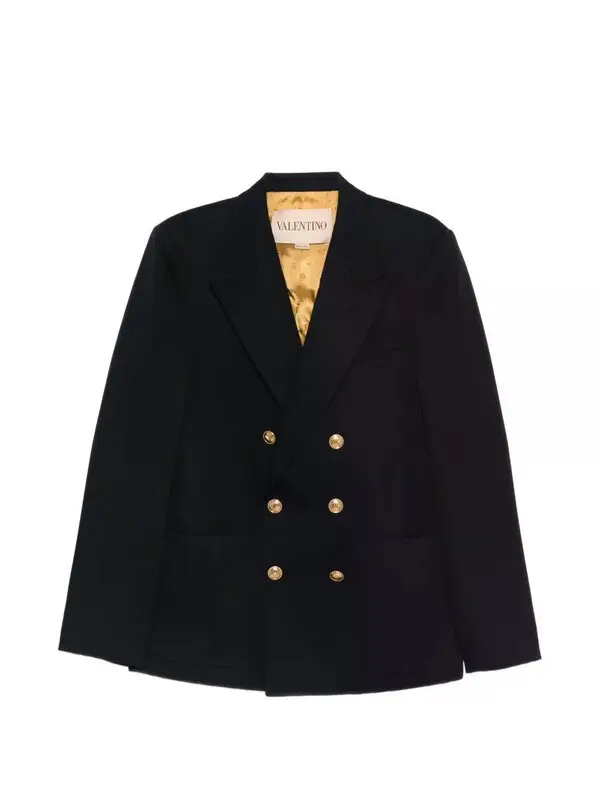 Valentino Garavani Double-breasted Wool Coat