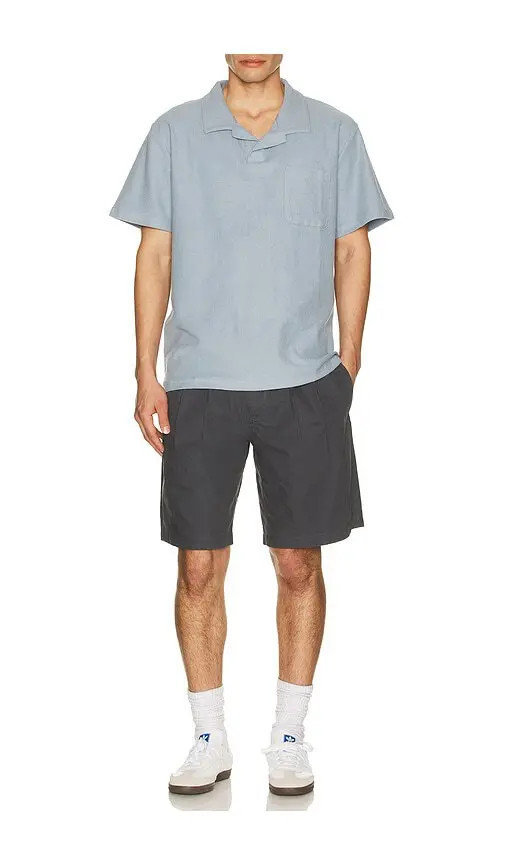 RHYTHM Pleated Twill Shorts
