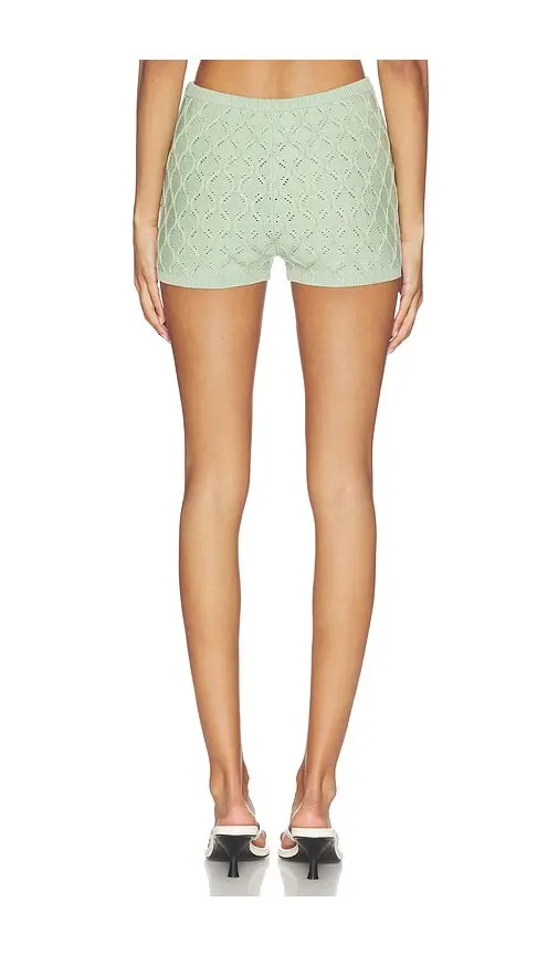 Devon Windsor Rhea Knit Shorts - Sage