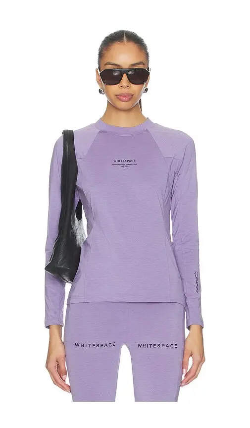 WHITESPACE Graphene Crew Neck Top