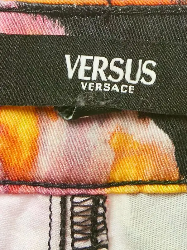 VERSUS Floral-print Jeans