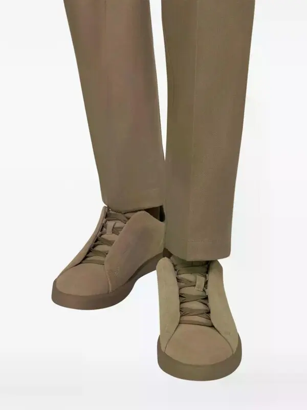 Boggi Milano Essence Suede Sneakers - Neutrals