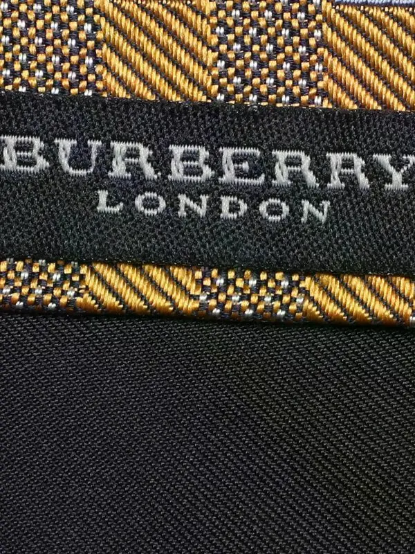 Burberry Patterned Tie