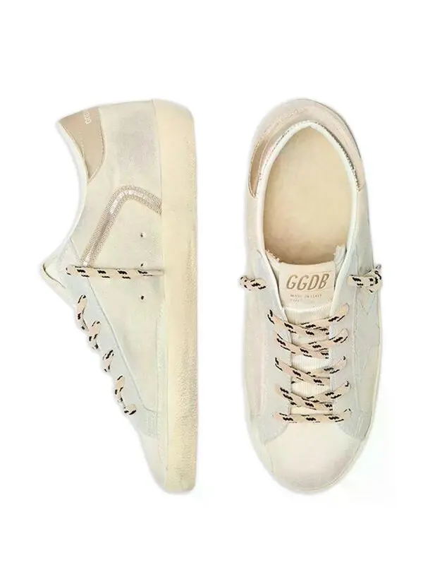 GOLDEN GOOSE Super-star Sneakers With Star Motif And Rope Laces