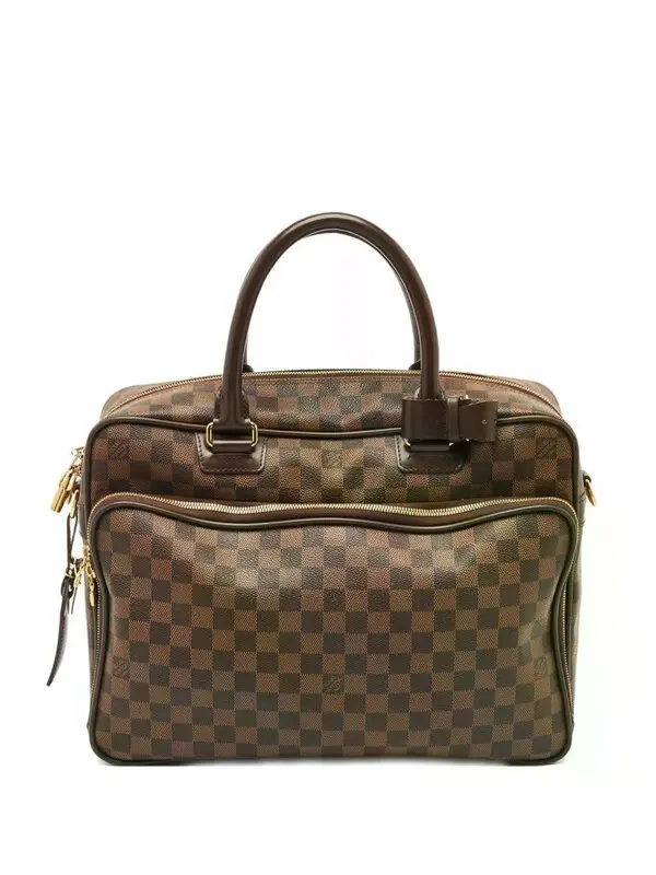 LOUIS VUITTON Icare Coated Canvas Laptop Bag - Brown