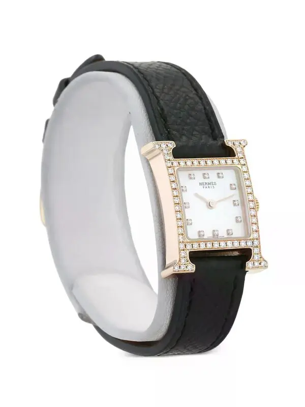 Hermès 2020s Heure H 20mm Watch - Neutrals