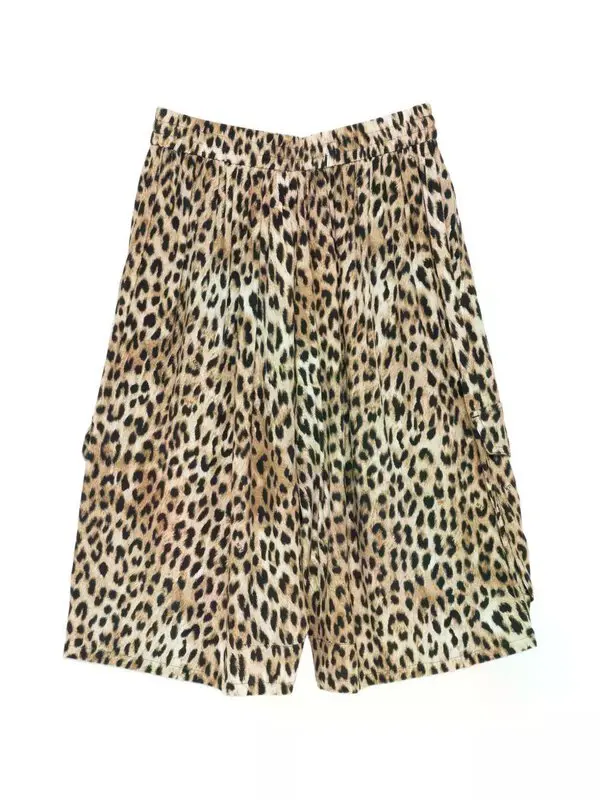 N°21 Leopard-print Shorts