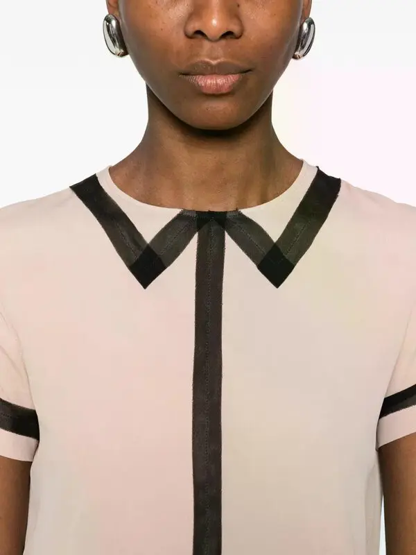 N°21 Polo-collar Blouse