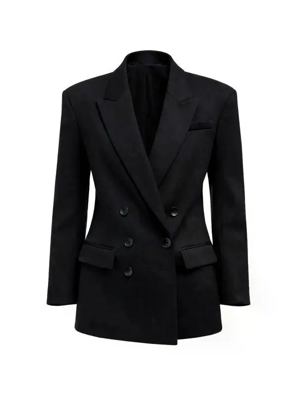 Tibi Cut-out Double-breasted Blazer