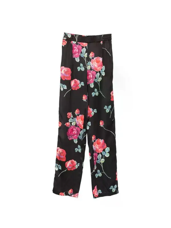 N°21 Floral-print Trousers
