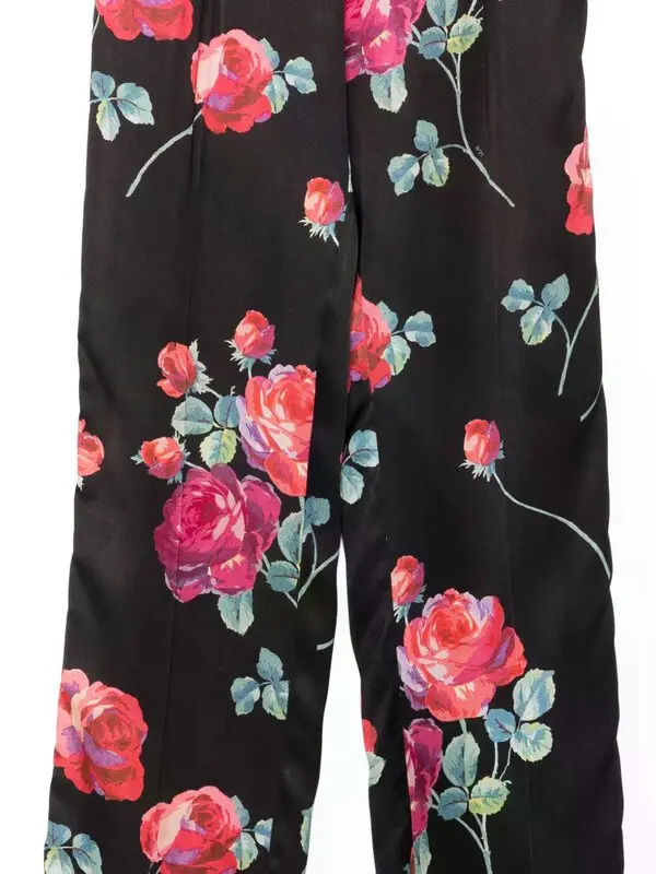 N°21 Floral-print Trousers