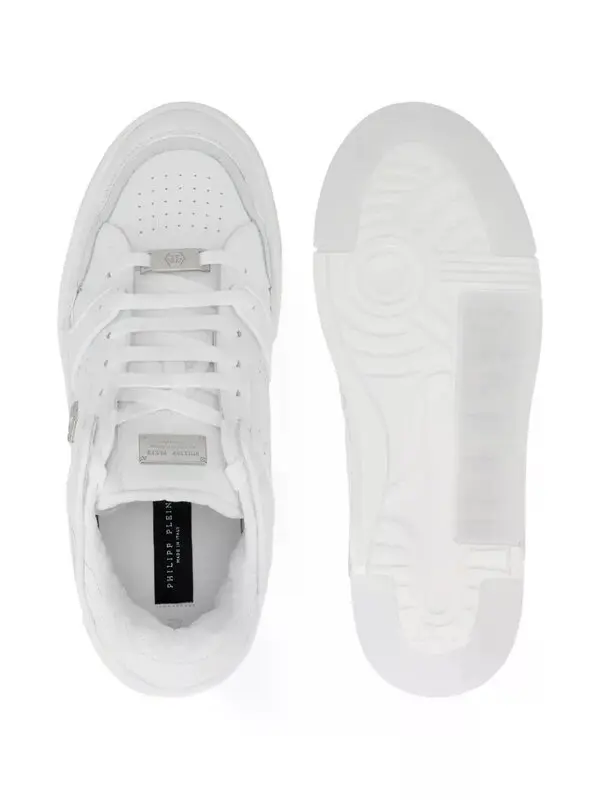 Philipp Plein Hexagon Lo-top Sneakers
