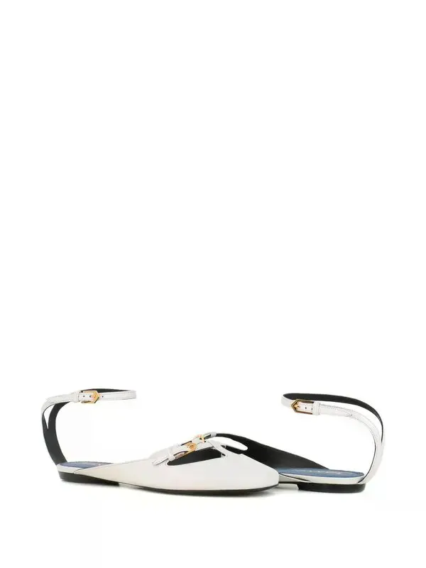 LANVIN Buckle-strap Flat Pumps