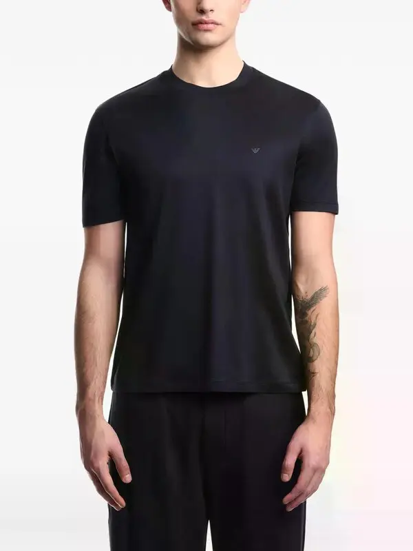 Emporio Armani Travel Essential Lyocell-blend Jersey T-shirt