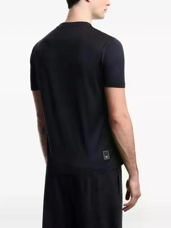 Emporio Armani Travel Essential Lyocell-blend Jersey T-shirt