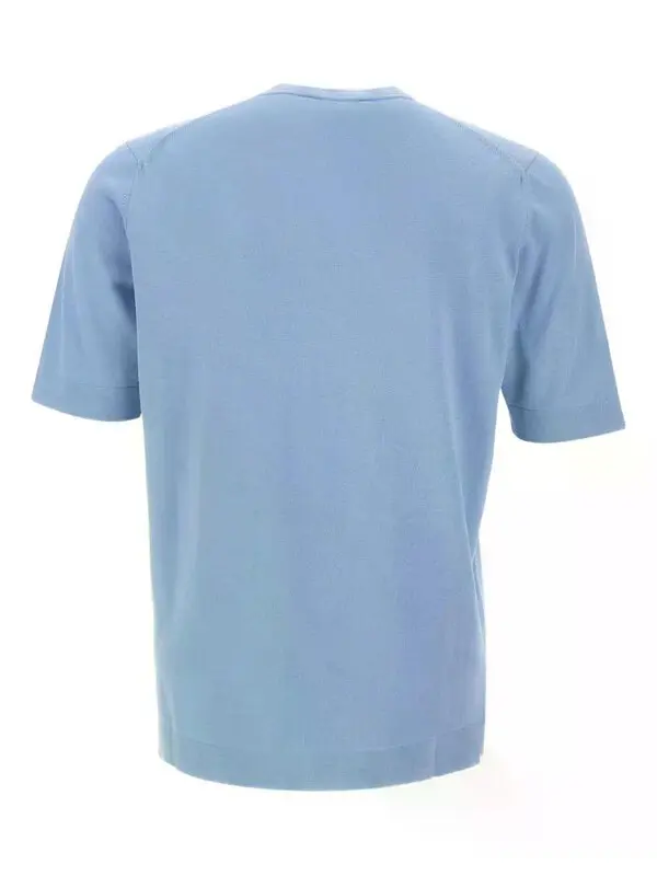 FILIPPO DE LAURENTIIS Ribbed-trim Crew-neck T-shirt