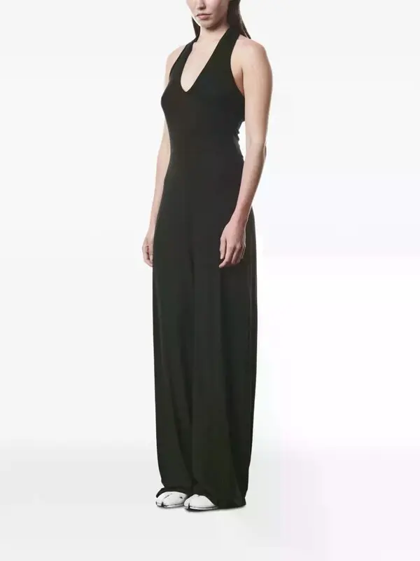 THOM KROM V-neck Sleeveless Jumpsuit