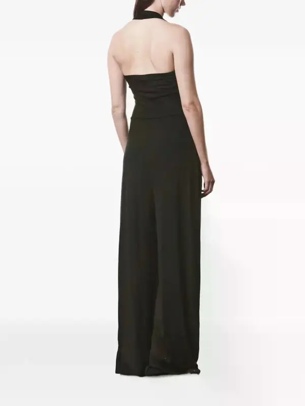 THOM KROM V-neck Sleeveless Jumpsuit