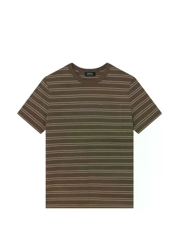 A.p.c. Striped-pattern T-shirt