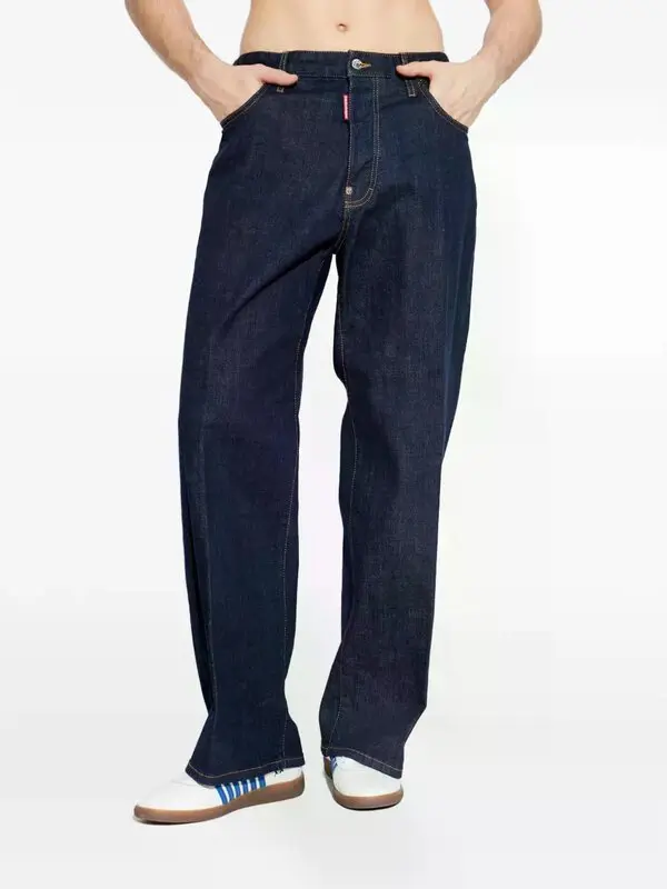 Dsquared2 Logo Patch Jeans
