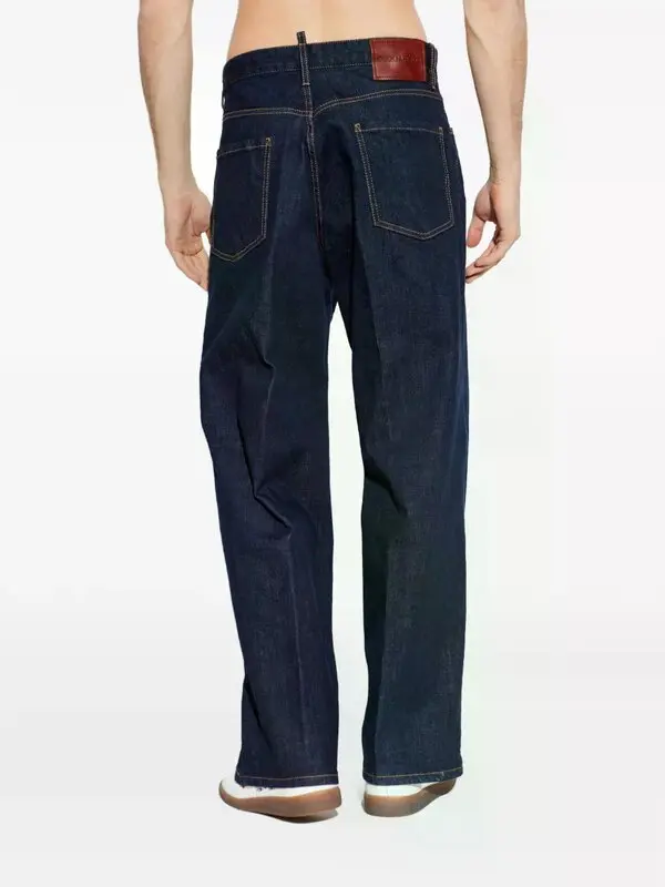 Dsquared2 Logo Patch Jeans