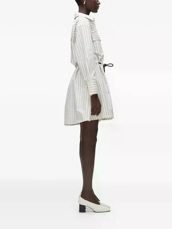 3.1 Phillip Lim Striped Mini Dress - Neutrals
