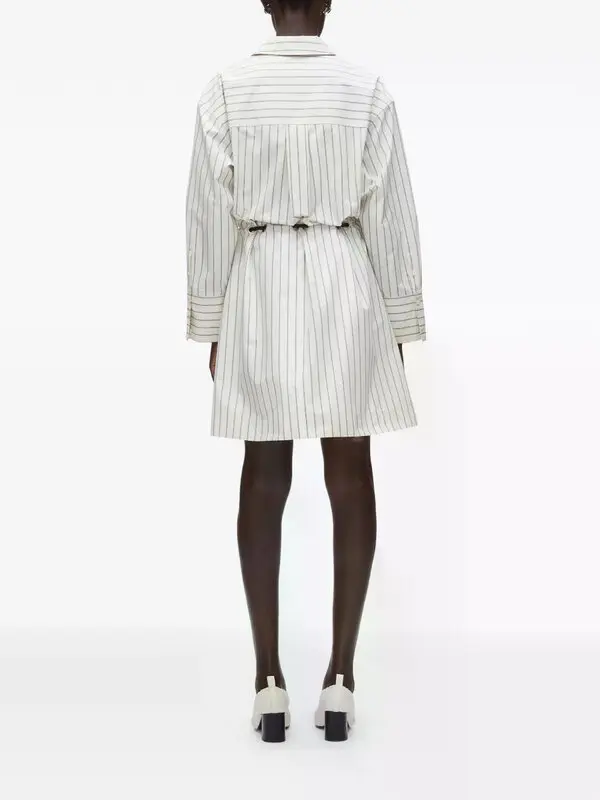 3.1 Phillip Lim Striped Mini Dress - Neutrals
