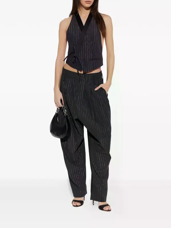 Kenzo Stripe-pattern Tapered Trousers