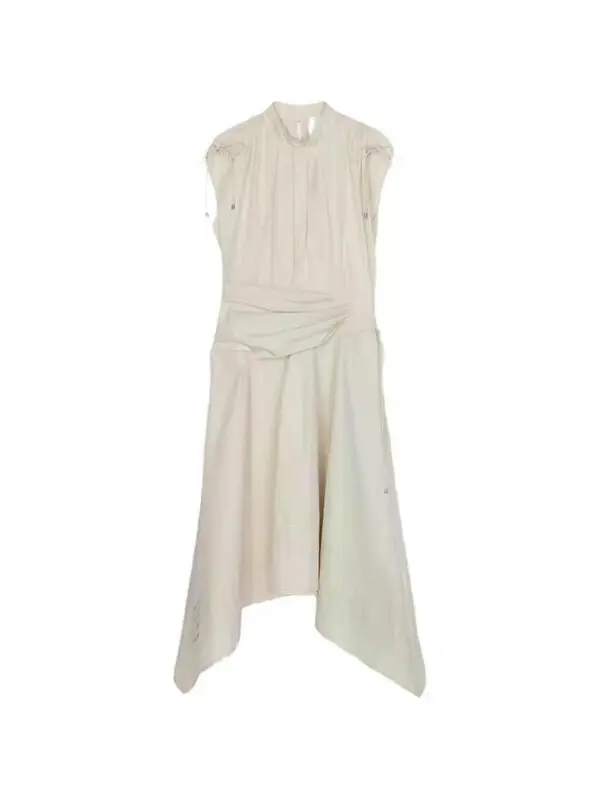3.1 Phillip Lim Asymmetric-hem Midi Dress - Neutrals