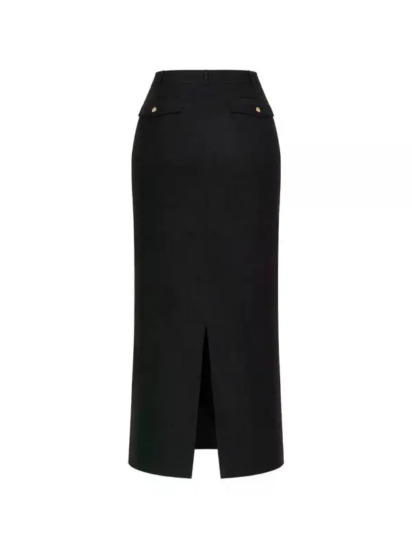 REFORMATION Buttoned Midi Skirt