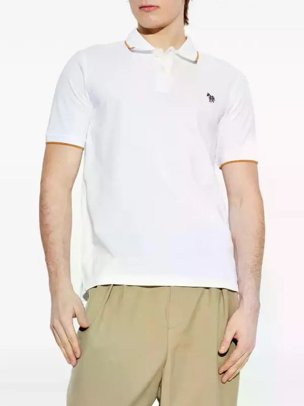 Paul Smith Logo-patch Polo Shirt