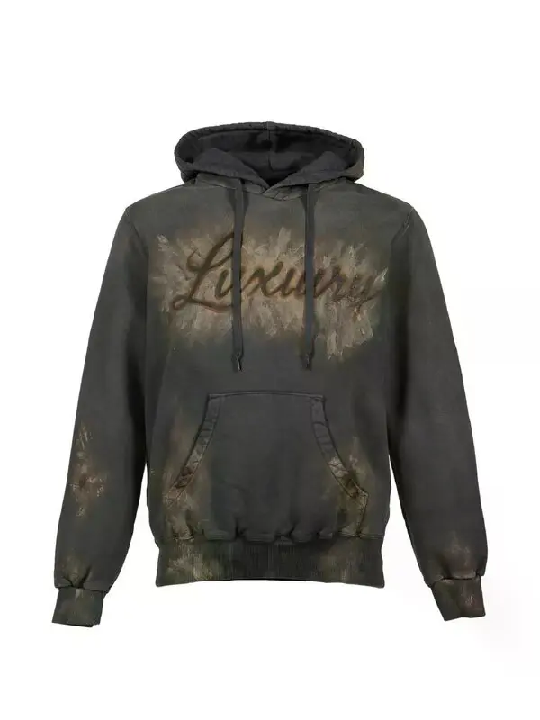 DOUBLET Luxury Mud Paint Hoodie
